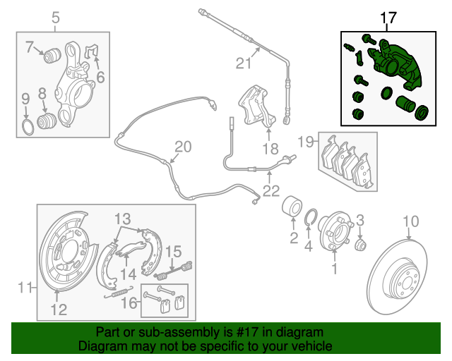 2010-2013 Land Rover Caliper LR015583 | JaguarParts.com
