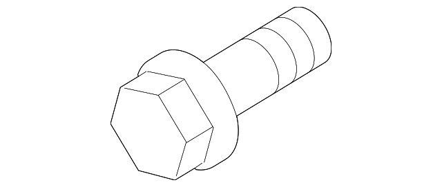 9YA4-10-616 - Radiator Support Lower Bolt - 2007-2015 Mazda | Mazda Swag