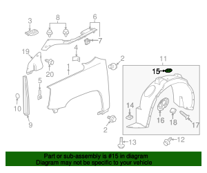 2006-2025 GM Multi-Purpose Nut 11588441 | NewGMParts.com