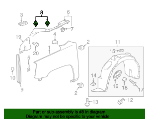 2008-2025 GM Multi-Purpose Retainer 11589291 GM | GMPartsDirect.com