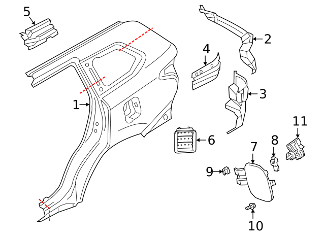 2018-2022 Mitsubishi Outlander PHEV Actuator 5943A133 | Mitsubishi Part ...