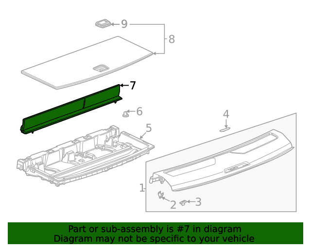 Trim 85597146 GM | GMPartsDirect.com