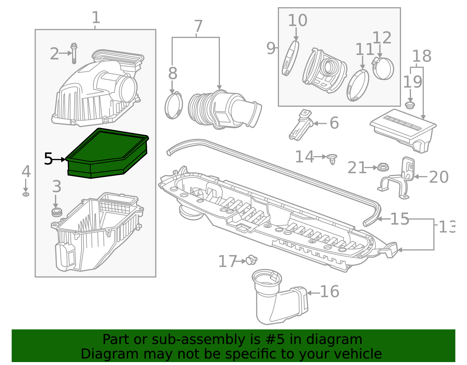 85614334 - Air Filter 2024-2025 GM | GM Parts Warehouse