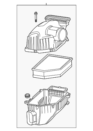 2023-2024 GM Air Cleaner 85614333 | GM Parts Center