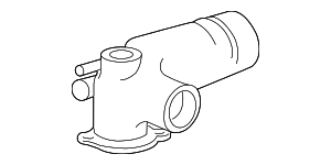 2007-2009 Porsche 911 Water Pipe 997-106-039-72 | Gaudin Porsche Parts