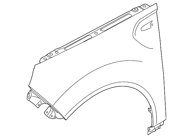 66311-K0000 - Fender 2020-2024 Kia Soul | Kia.Parts Store