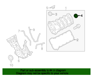 HL3Z-6C535-A - Valve Cover Seal 2018-2023 Ford | Ford Parts Direct
