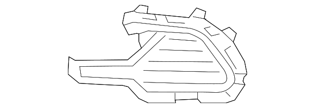 2017-2018 Hyundai Elantra Fog Lamp Bezel 86563-F2500 | OEM Parts Online