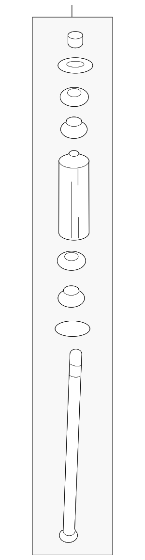 2007-2019 GM Front Suspension Stabilizer Bar Link 15835052 GM ...