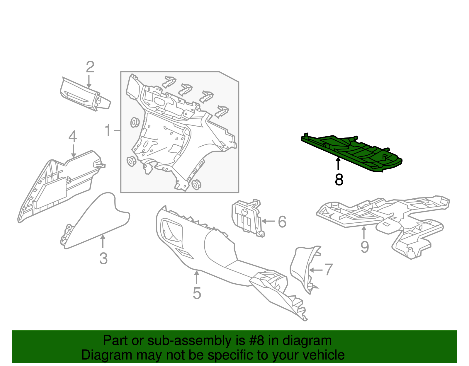 2013-2017 Honda Accord Lower Cover 77346-T2F-A11 | Retail Performance ...