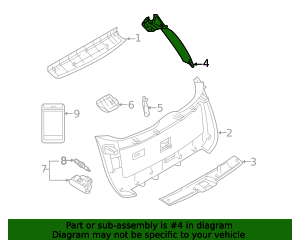 2019-2020 Infiniti QX50 Side Panel 90902-5NA0A | Infiniti of Memphis Parts
