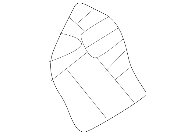 Genuine BMW 51-33-7-457-866 | Vent Glass Pad | FREE Shipping on Most ...