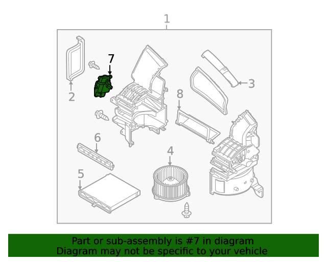 87106-WB003 - Actuator - 2016-2020 Toyota | OEM Genuine Toyota Parts