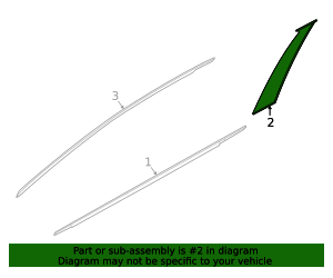 2020-2024 Nissan Sentra Applique 802D3-6LE0A | Nissan Parts Plus