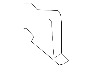 2007-2011 Toyota Camry Inner Wheelhouse Gusset 61645-AC010 | Toyota ...