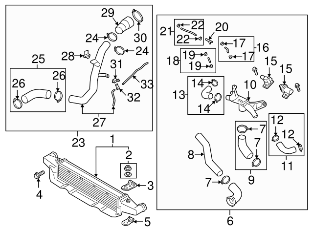 2016-2020 Kia Turbocharger Inter-Cooler Pipe Clamp 28292-3A055 ...