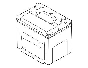 2016-2019 Kia Soul Vehicle Battery 37110-B2720 | TascaParts.com