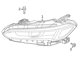 2022-2023 Honda Civic Headlamp Assembly 33100-T20-A52 | OEM Parts Online