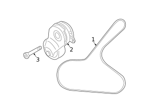 2018-2019 Nissan Kicks Serpentine Belt 11720-5RB0A | TascaParts.com