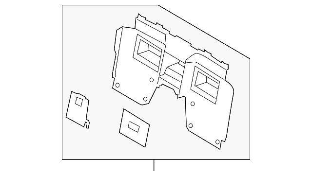 NE51-68-78XK-02 - Partition Panel - 2006-2008 Mazda MX-5 Miata | MazdaSwag
