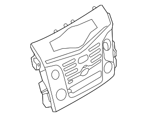 2017-2020 Nissan Armada Radio Trim 68260-1LA0A | OEM Parts Online