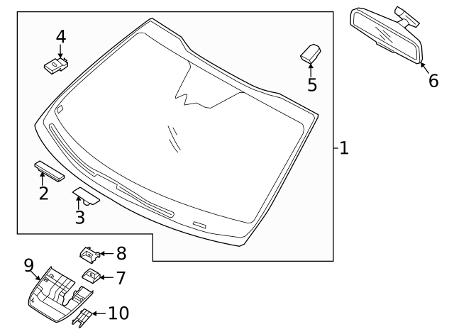 97257-S1000 - Humidity Sensor 2020-2024 Kia | Kia.Parts Store