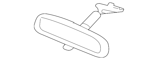 76400-SDA-A03 - Mirror Inside 2003-2016 Honda | Honda Parts Online