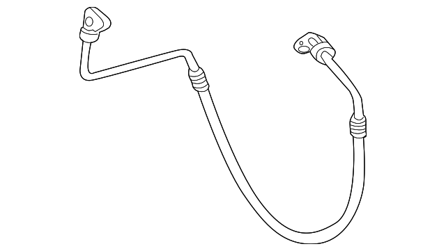 2002-2008 Toyota Discharge Hose 88711-06110 | OEM Parts Online