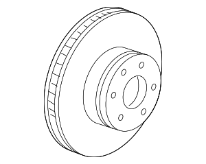 34116896652 - 2011-2016 BMW Front Brake Rotor (34-11-6-896-652) | BMW ...