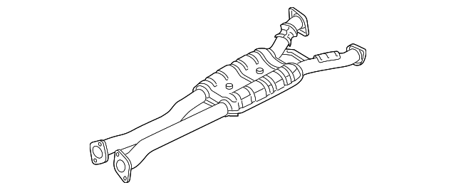 2022-2023 Genesis G70 Center Muffler 28650-G9900 | OEM Parts Online