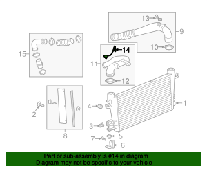 2010-2022 GM Intercooler Temperature Sensor 12625041 | TascaParts.com