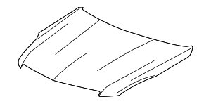 2018-2019 Cadillac XTS Hood 84448649 | GMPartsDirect.com