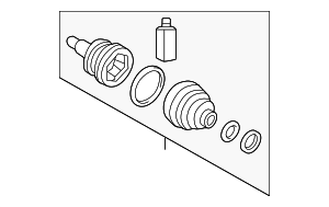 49580-S9400 - Cv Joint Kit 2021-2023 Kia | Kia.Parts Store