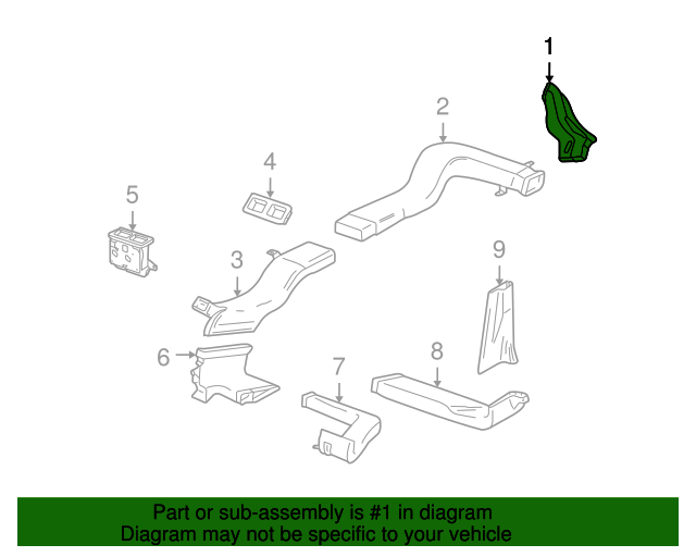 2003-2010 Porsche Cayenne Air Duct 955-573-333-00 | OEM Parts Online