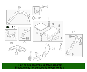 7129952129 - 1996-2018 BMW Connector Hose Clamp (07-12-9-952-129) | BMW ...