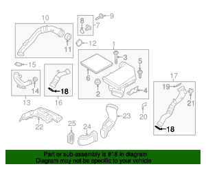 2011-2025 BMW Air Duct O-Ring 13-71-8-596-850 | BMWPartsDirect.com