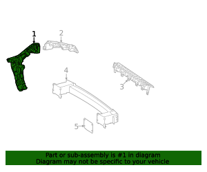 2021-2023 Mercedes-Benz Side Mount 223-880-58-00 | MB OEM Parts