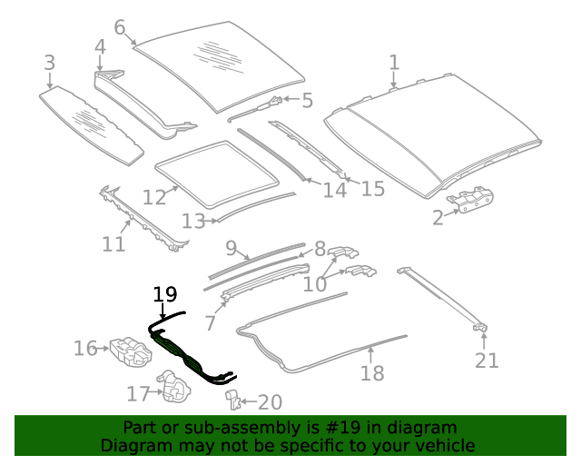 205-780-81-00-64 - Guide Tube 2017-2023 Mercedes-Benz | Mercedes-Benz ...