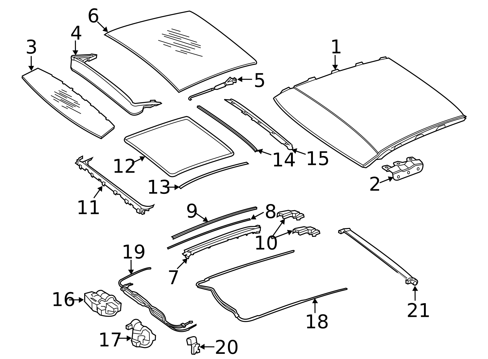 2014-2023 Mercedes-Benz CLA250 Parts Kit, Slide Shoe 222-780-00-00-64 ...