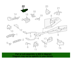 164-682-01-01 - Insulator 2007-2011 Mercedes-Benz ML 63 AMG® | Mercedes ...