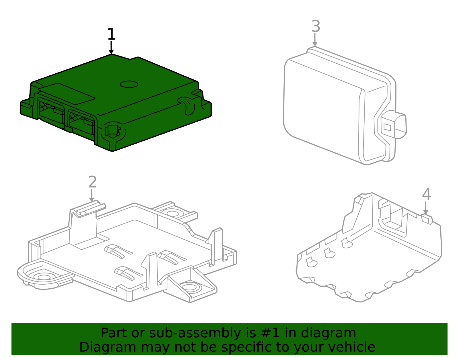 13564342 - Control Module 2024-2025 GM | AutoNation Parts