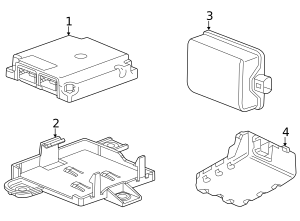 2021-2024 GM Active Safety Control Module 84969984 GM | GMPartsDirect.com