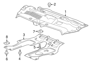 2017-2022 Chevrolet Trax Sight Shield 42775588 | Auto Parts Express