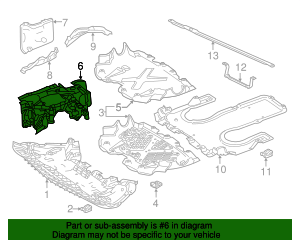 222-524-30-00 - Side Shield 2014-2021 Mercedes-Benz | Mercedes-Benz USA ...