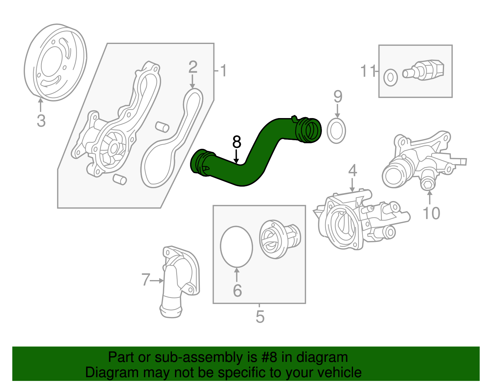 19505-RB0-000 - Connector Pipe 2009-2016 Honda | Honda Parts Online