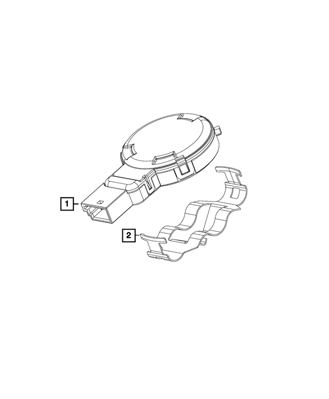 2015-2023 Mopar Rain Sensor 68194700AB | OEM Parts Online