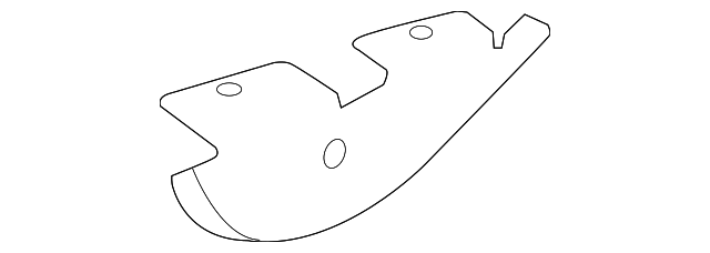 209-770-05-34 - Rail 2004-2009 Mercedes-Benz | Mercedes-Benz USA Parts