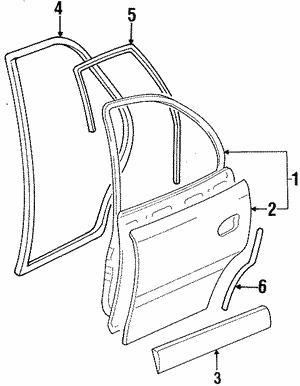 Shop GM Weather Stripping For All Brands & Models | GM Parts