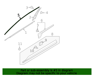 82860-P2000 - Frame Molding 2021-2023 Kia Sorento | Kia.Parts Store