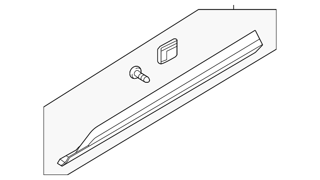 87722-P2300 - Body Side Molding 2024-2025 Kia Sorento | Kia.Parts Store